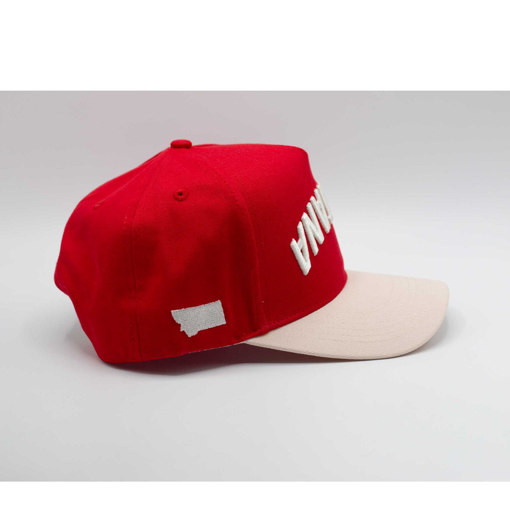 UPTOP MONTANA FLIPPED 2-TONE SNAPBACK HAT