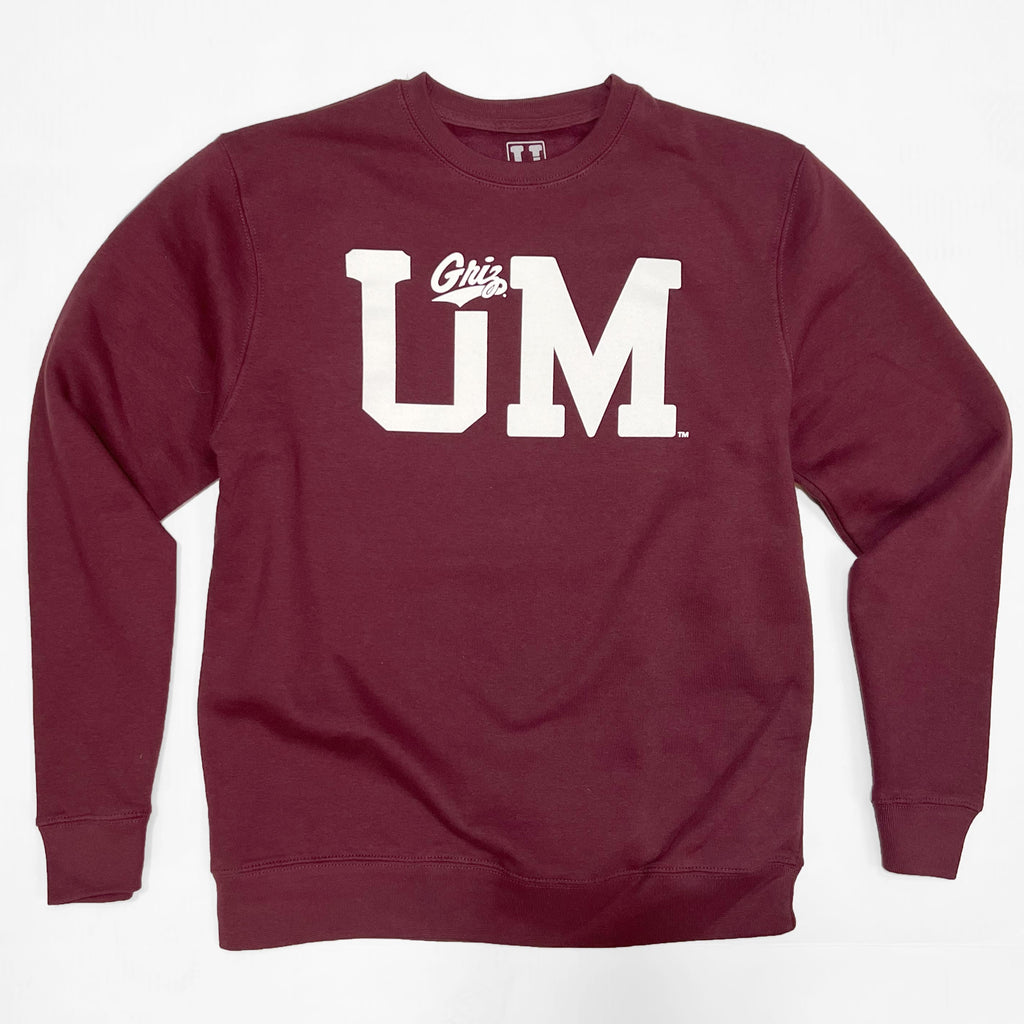 UPTOP / GRIZ CLASSIC CREWNECK SWEATSHIRT